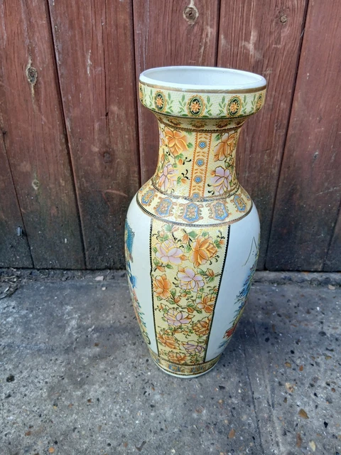 JAPANESE SATSUMA VASE 12 in tall £0.21 - PicClick UK