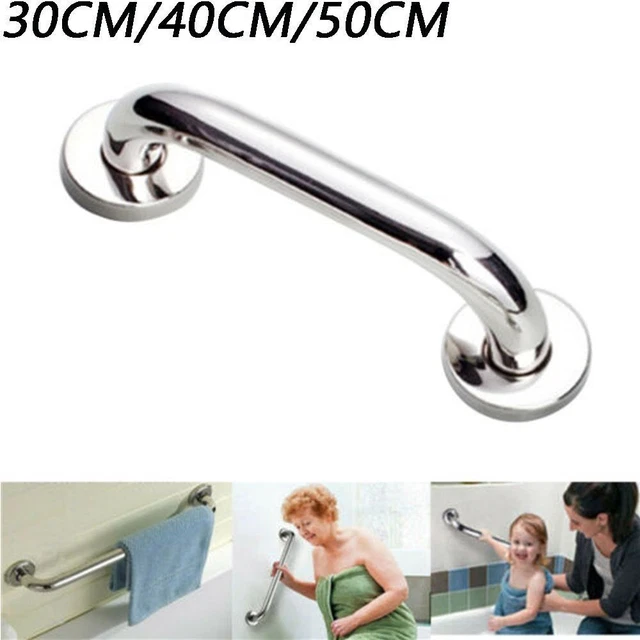 STAINLESS STEEL HANDRAIL Safety Hand Rail. Support Handle Grab Bar Tub ...