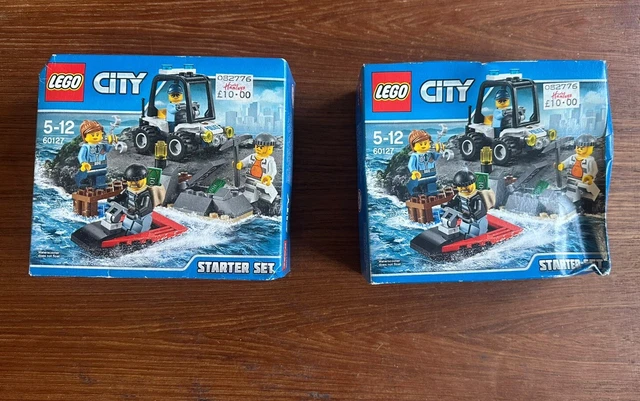 LEGO 60127 CITY Police Prison Island Escape Starter Set - X2 £19.44 ...