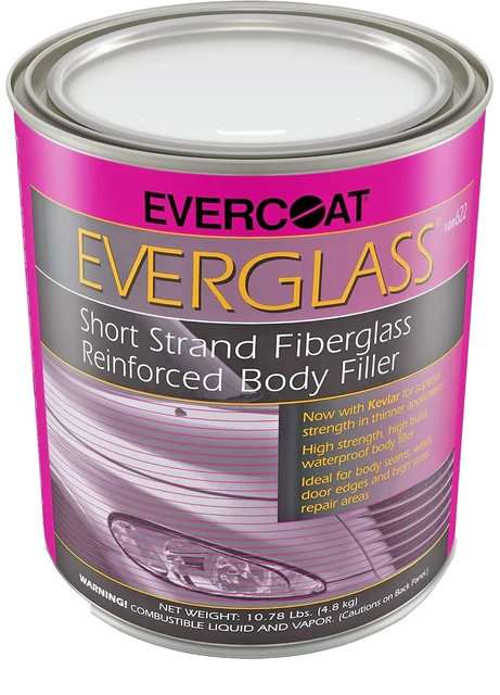 EVERGLASS« SHORT STRAND Fiberglass Reinforced Body Filler, Gallon ...