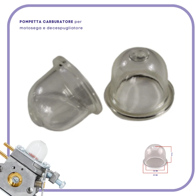 POMPETTA PRIMER PER CARBURATORE decespugliatore e tagliaerba ECHO STIHL ...