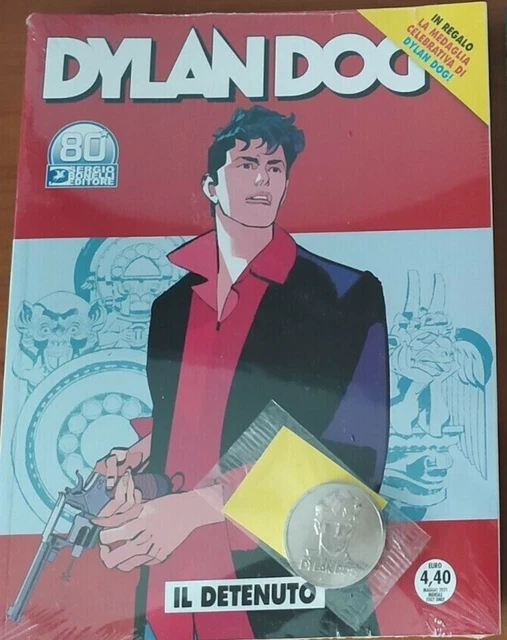 DYLAN DOG NUMERO 416 Blisterato Il Detenuto con Medaglia celebrativa ...
