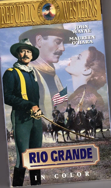 JOHN WAYNE Rio Grande Colorization VHs Read Description $13.30 ...