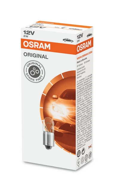 LAMPE OSRAM 'ORIGINE Ligne 12v 2w pour Moto De Pièces Rechange ...