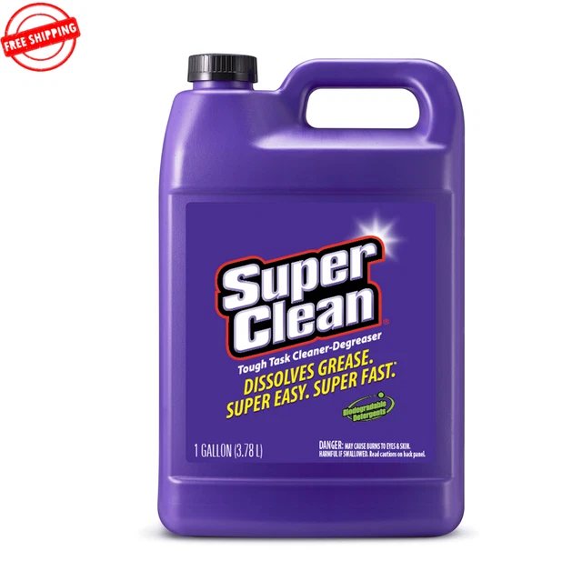 SUPER CLEAN TOUGH Task Cleaner-Degreaser - 1 Gallon | 128 Fluid Ounces ...