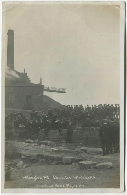 WELLINGTON PIT, WHITEHAVEN, MINING DISASTER 1910, COLLIERY - Cumberland ...
