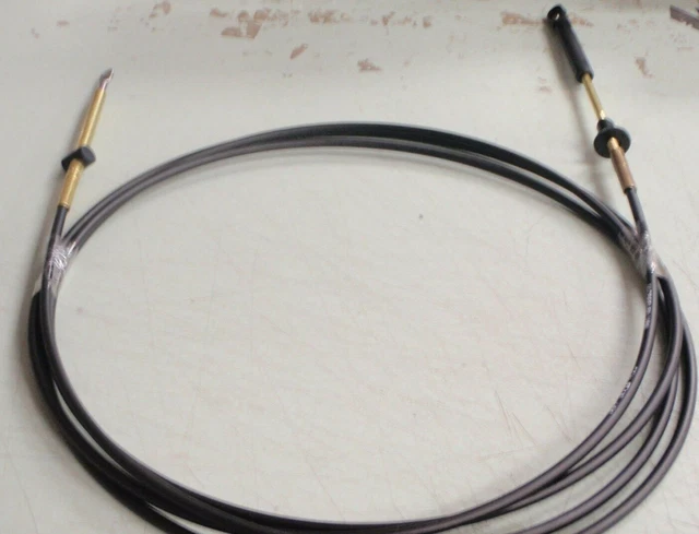 JOHNSON EVINRUDE OMC Control Cable Uflex C14 Shift Throttle Cable 15Ft ...
