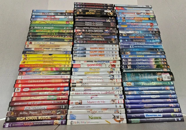 WHOLESALE LOT 100+ DVDs Kids & Family Children's Baby Pixar Disney ... WHOLESALE LOT 100+ DVDs Kids & Family Children's Baby Pixar Disney ...