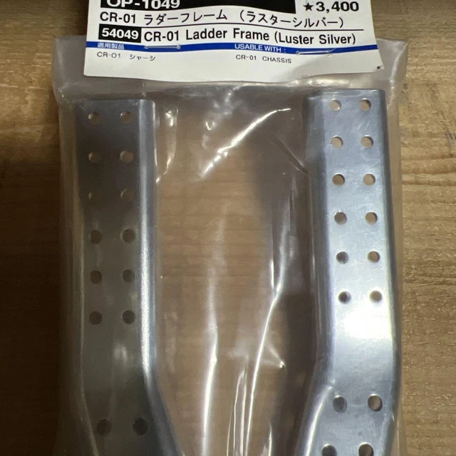 TAMIYA CR-01 LADDER Frame Luster Silver Rc Car Chassis Model Kit High ...