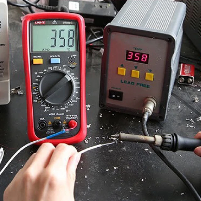 UNI-T UT890C DIGITAL Multimeter Non-contact Temperature Measurement ...