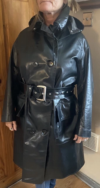 VINTAGE YARMOUTH SBR black Raincoat Mac £117.55 - PicClick UK