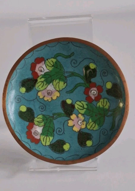 VINTAGE CLOISONNE ENAMEL Pin Dish from China £14.99 - PicClick UK