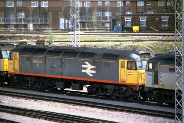 35MM SLIDE BR British Rail Diesel Loco 47367 Class 47 1994 Original £4.98 - PicClick UK