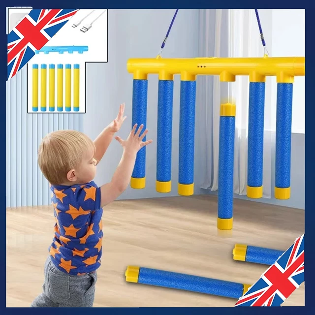 CHALLENGE FALLING STICKS Game Kids Stick Catching Toy Falling Sticks ...