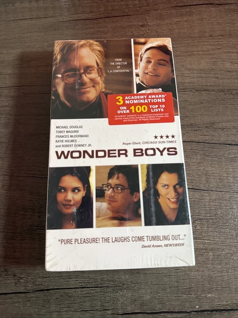 WONDER BOYS NEW Factory Sealed VHS Paramount Movie w/ Michael Douglas £ ...