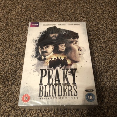 PEAKY BLINDERS DVD Set Series 1 To 3 New Still Sealed BBC Rated 18 2016 ...