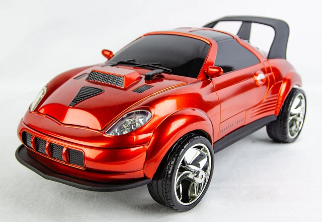 RARE SHARPER IMAGE Remote Control RC Amphibicar Water Land Model Car £ ...