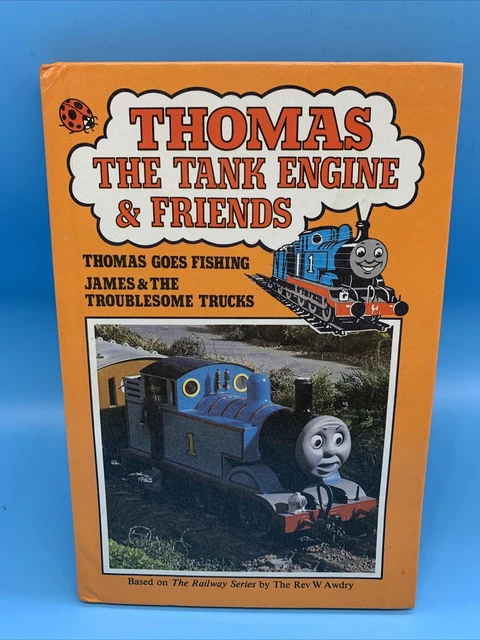 THOMAS TANK ENGINE & Friends Ladybird Goes Fishing Book Thomas & James ...