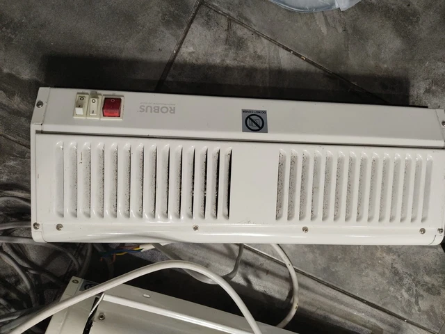 ROBUS RAC3K-01 3000W Wall Mounted Air Curtain White.Doorway Curtain ...