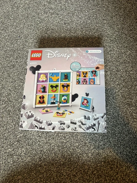 LEGO DISNEY: 100 Years of Disney Animation Icons (43221) Christmas Gift ...