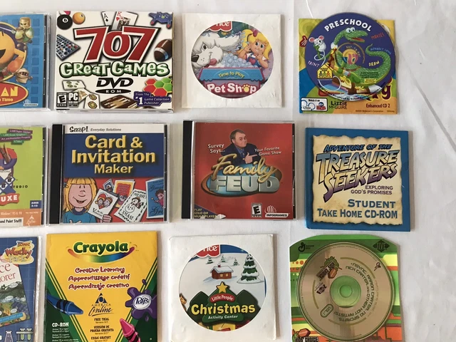 VTG LOT 23-KIDS CD's Educational Fun Musical Games Collectible and MORE ...