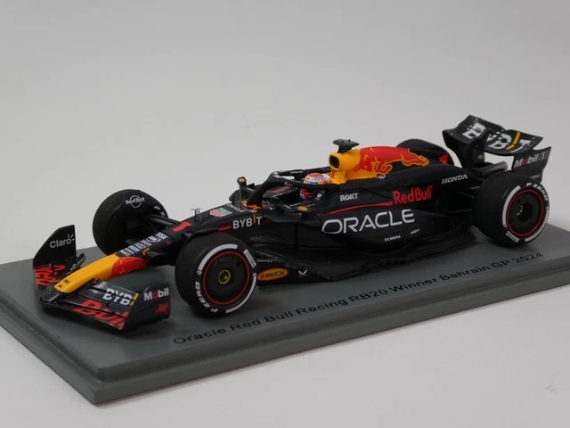 SPARK RED BULL RB20 #1 Max Verstappen-Onyx World Champion 2024 Bahreïn Gp 1/43 EUR 92,36 ...