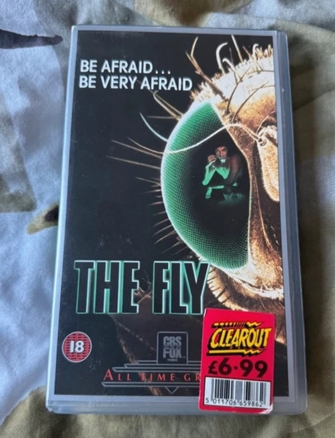 THE FLY (VHS) 1986 Jeff Goldblum, Geena Davis, David Cronenberg Movie ...