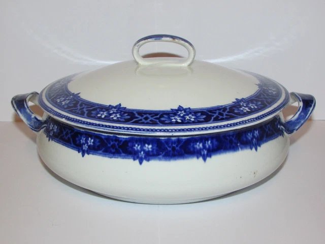 LENNOX BY ALFRED Meakin Blue Tureen With Lid £22.00 - PicClick UK