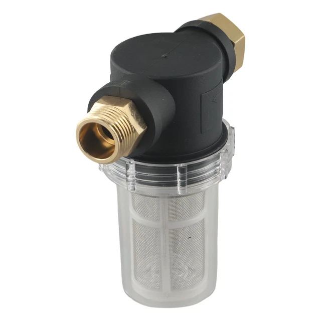 GARDEN HOSE STRAINER 40 Mesh Screen 80 PSI Maximum Pressure In-line ...