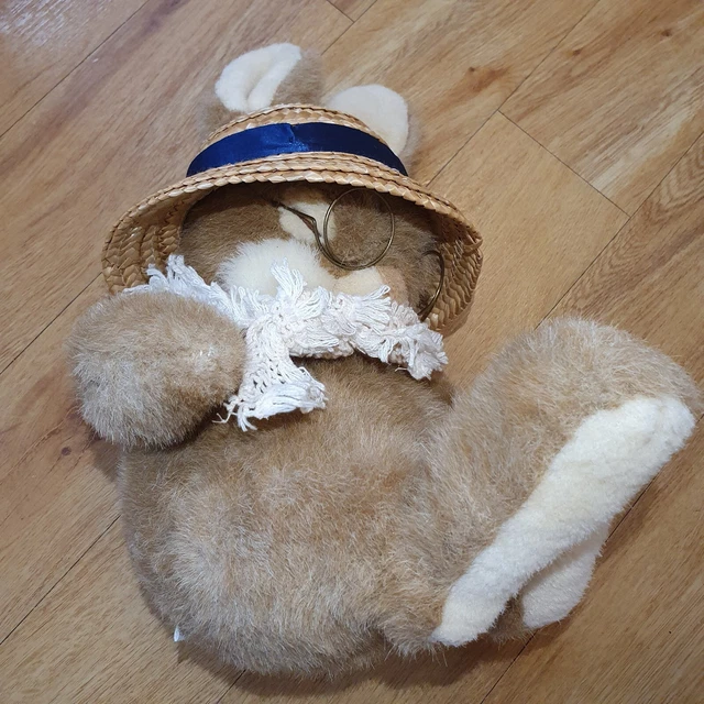 NON NON VINTAGE Bunny Rabbit Soft Toy Plush Carte Blanche Grandma ...