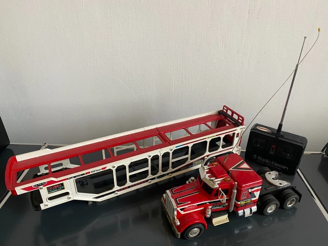 PETERBILT CAR TRANSPORTER RC Gama Shinsei with Radio Remote Control ...