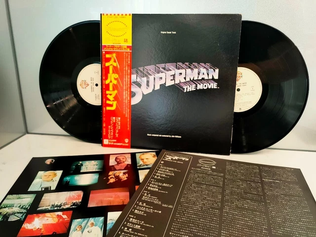 OST SUPERMAN THE Movie Warner Bros. P5557W Japan Obi Vinyl 2Lp EUR 29 ...