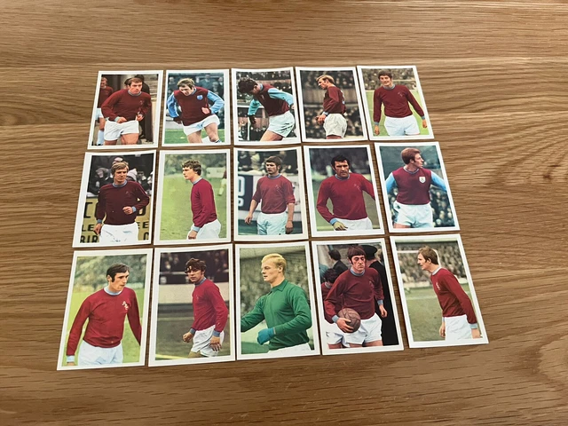 BURNLEY FKS 1970/71 Full Set Unused Stickers £7.99 - PicClick UK