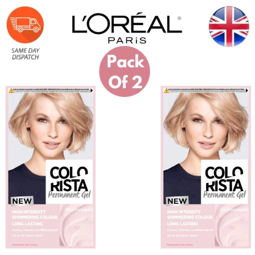 L'ORÉAL PARIS COLORISTA Pure Dye For High-Intensity Hues Light Rose ...