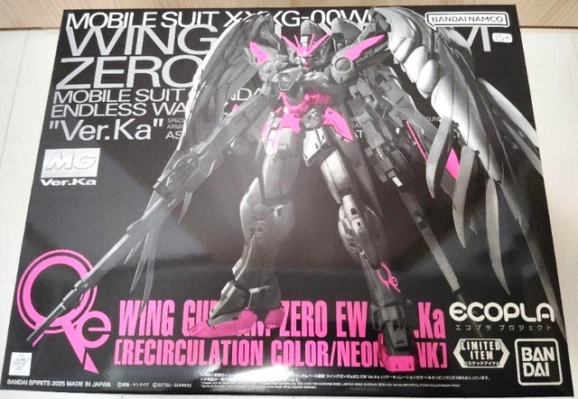 MG 1/100 WING Gundam Zero EW Ver.Ka Neon Pink Model Kit Gundam Base ...