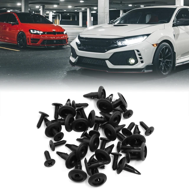 20 STK. NIETEN Auto Kotflügel Stoßfänger Kunststoff Befestigung Klemmen ...