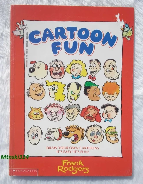 CARTOON FUN DRAW Your Own Cartoons By Frank Rodgers - Scholastic ...