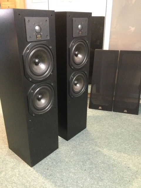 MONITOR AUDIO MA14 (the monitor 14) in black Vintage 1991/92 floor ...
