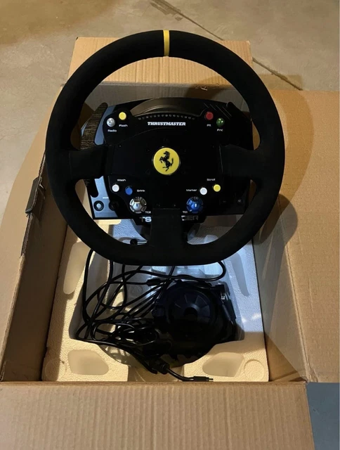 THRUSTMASTER TS-PC RACER Ferrari 488 Challenge Edition Racing Wheel ...