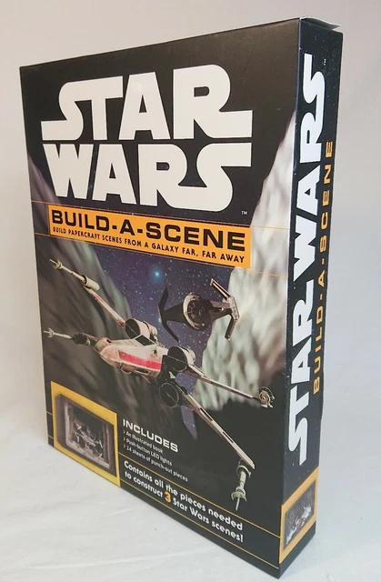 STAR WARS BUILD a Scene: Build Papercraft Scenes from a Galaxy Far, Far ...