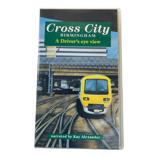 CROSS CITY BIRMINGHAM Driver's Eye View VHS Railway Video 125 Vintage ...