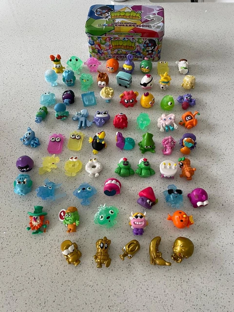 MOSHI MONSTERS FIGURES bundle Of 65 with Tin Includes 5 Special Edition ...