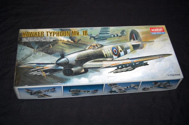 ACADEMY 1/72 SCALE Hawker Typhoon Mk.IB Model Kit £0.99 - PicClick UK