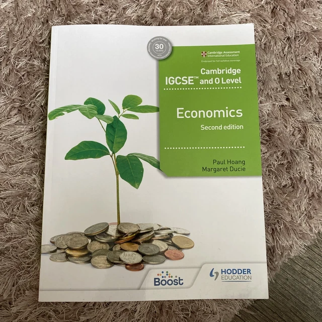 Cambridge Igcse And O Level Economics 2nd Edition By Paul Hoang Margaret Ducie £12 99 Picclick Uk