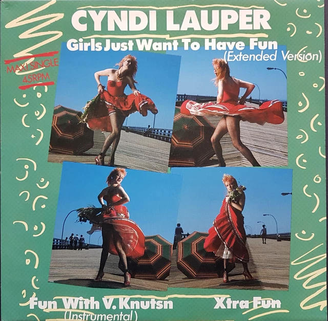 MAXI CYNDI LAUPER Girls just Want to have Fun (Extended) Vinyl ...
