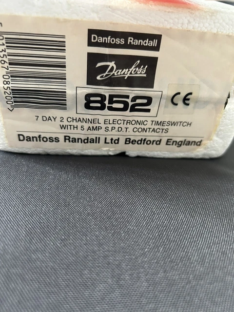 DANFOSS RANDALL 852 - Seven Day 2 Channel Electronic Time switch £350. ...