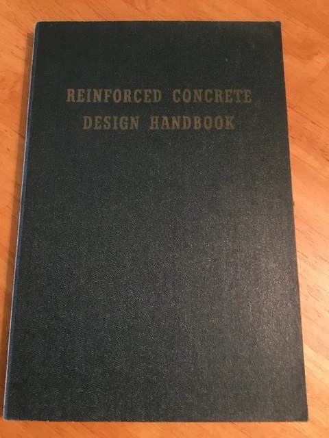 REINFORCED CONCRETE DESIGN Handbook 1st Edition $12.77 - PicClick CA