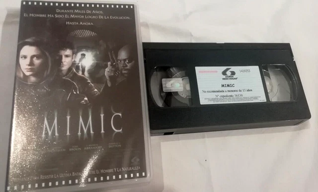 MIMIC VHS TAPE Mira Sorvino Jeremy Northam Josh Brolin Spanish Used £29 ...