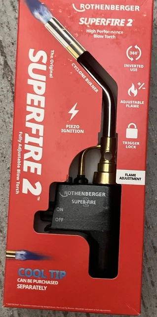 ROTHENBERGER SUPER FIRE 2 Blow Torch £73.50 - PicClick UK
