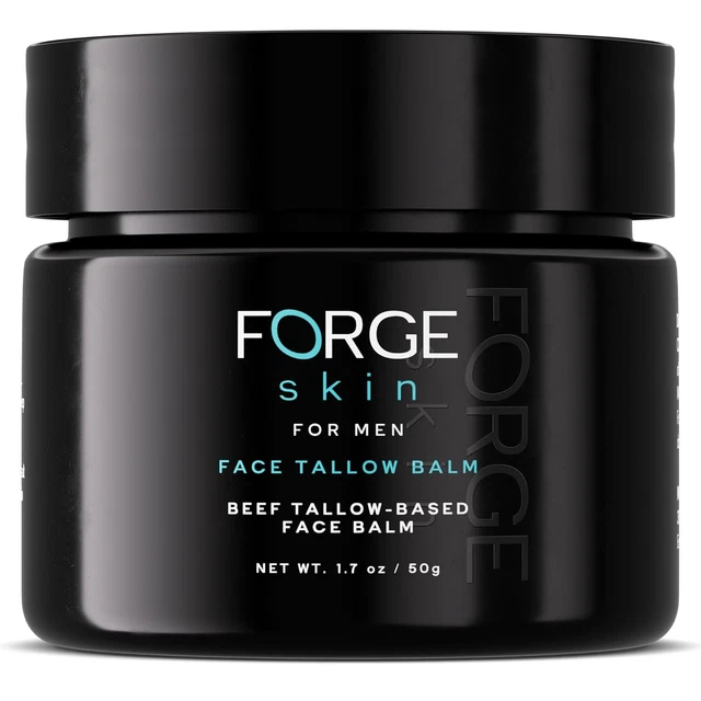 FORGE SKIN® WRINKLE Defense Beef Tallow Balm for Men [TALLOW-BASED ...